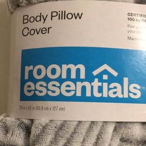 Room Essentials | Bedding | Room Essentials Body Pillow Cover | Poshmark